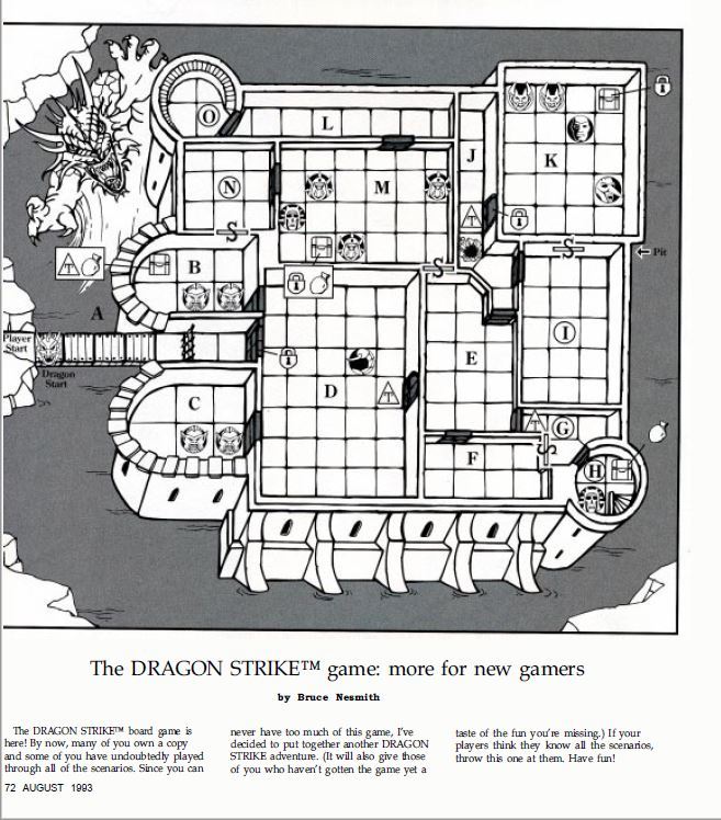 DragonStrike (1993): D&D’s rival to the HeroQuest board game – Wayne's ...