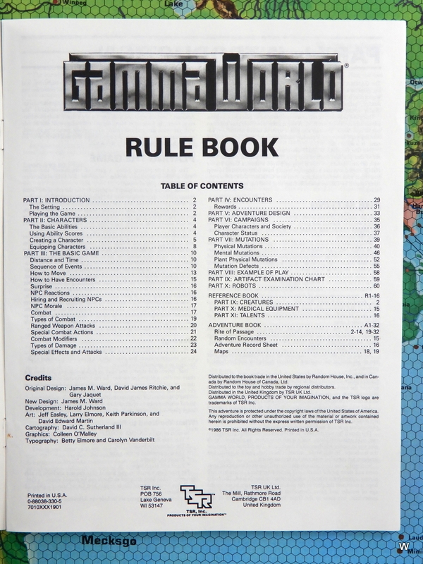 gamma-world-3rd-rulebook-credits-toc – Wayne's Books